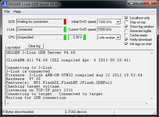 Hardware Debugging In Eclipse · Cleanflight